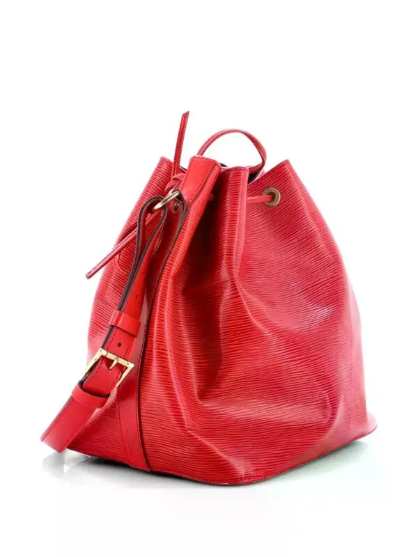 LOUIS VUITTON Epi Leather Petit Noe Bucket Bag