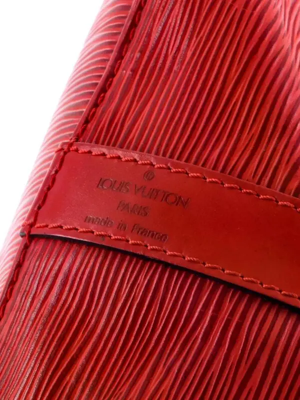 LOUIS VUITTON Epi Leather Petit Noe Bucket Bag