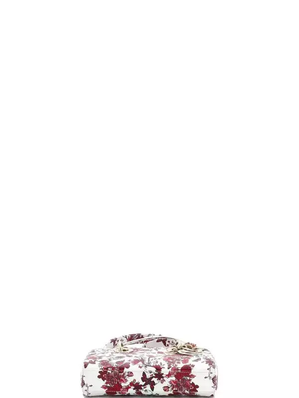 Dior Lady D-joy Bag Printed Leather Small Satchel - Multicolour