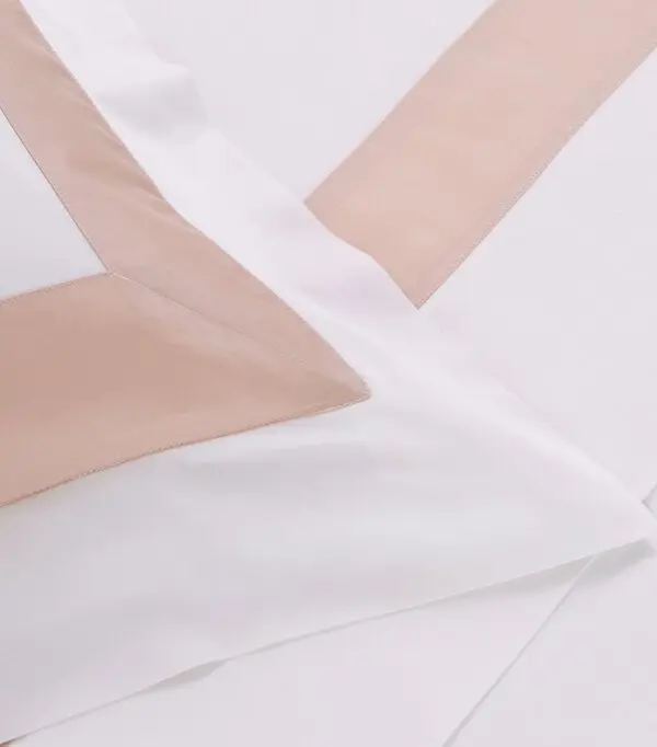 Frette Cotton Breeze Border Double Sheet Set
