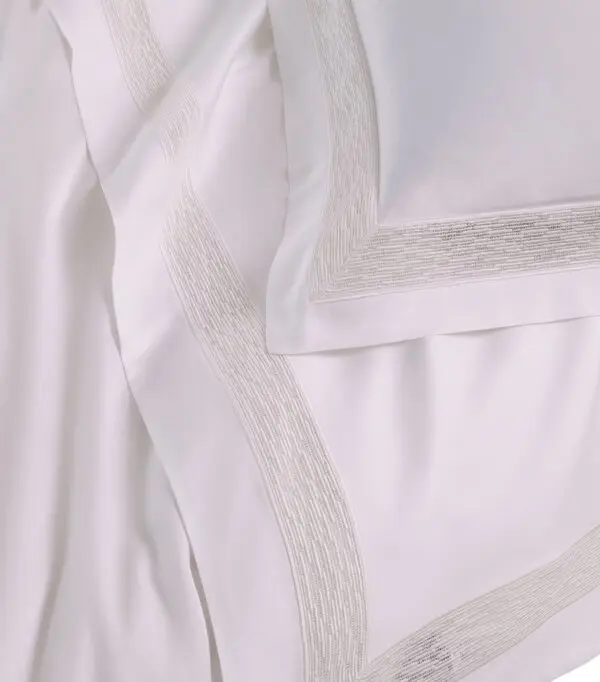 Frette Cotton Balance Lace Oxford Pillowcase