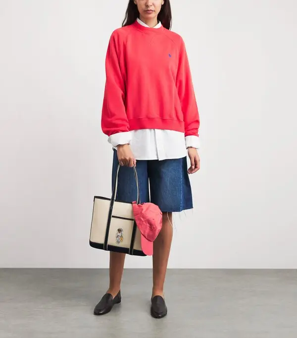 Polo Ralph Lauren Cotton-blend Polo Pony Sweatshirt