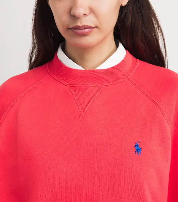 Polo Ralph Lauren Cotton-blend Polo Pony Sweatshirt