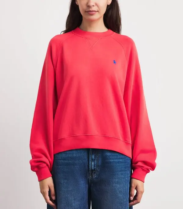 Polo Ralph Lauren Cotton-blend Polo Pony Sweatshirt