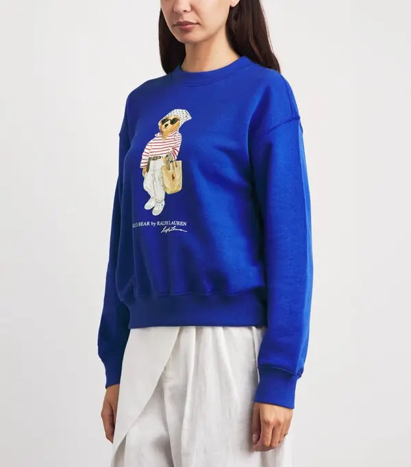 Polo Ralph Lauren Crewneck Polo Bear Sweatshirt - Blue