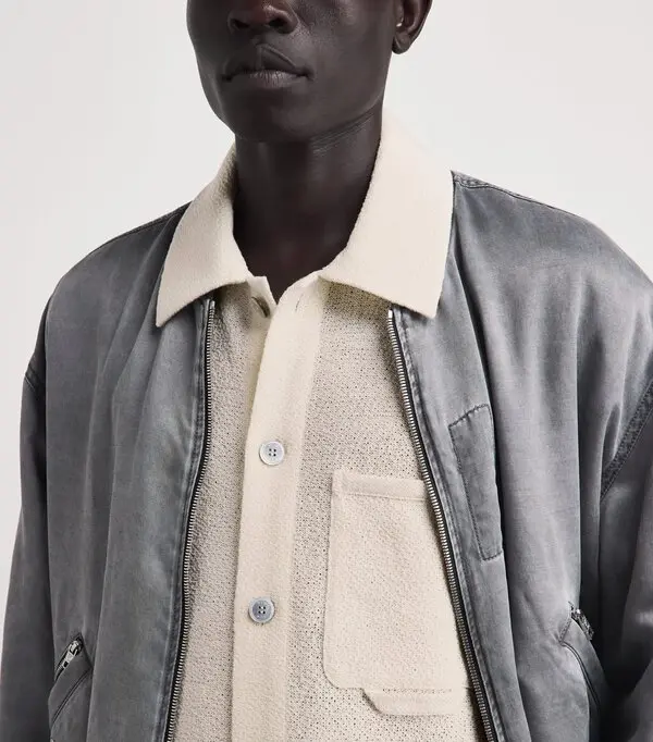 WOOYOUNGMI Seersucker Short-sleeve Shirt