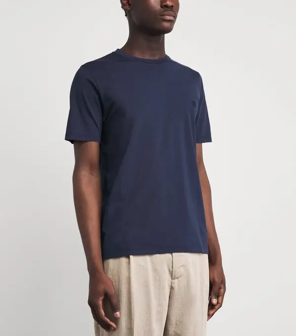 Harrods Cotton T-shirt - Navy