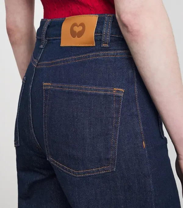 Maje Patch-pocket Flared Jeans