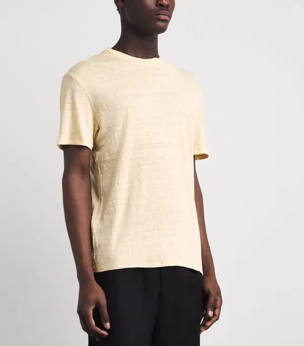 Sandro Linen T-shirt - Beige