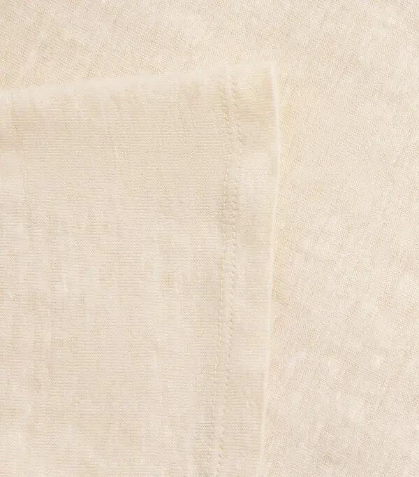 Sandro Linen T-shirt - Beige