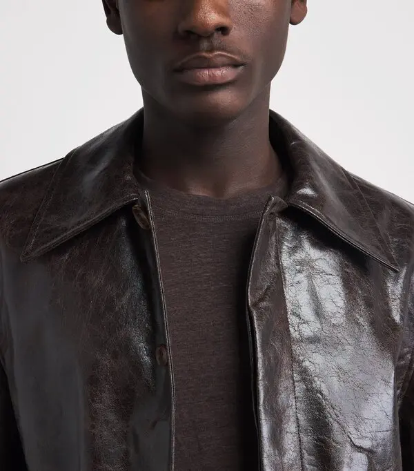Sandro Linen T-shirt - Brown