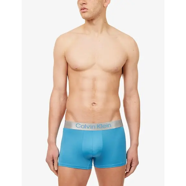 Calvin Klein Micro-stretch Pack Of Three Jersey Trunks