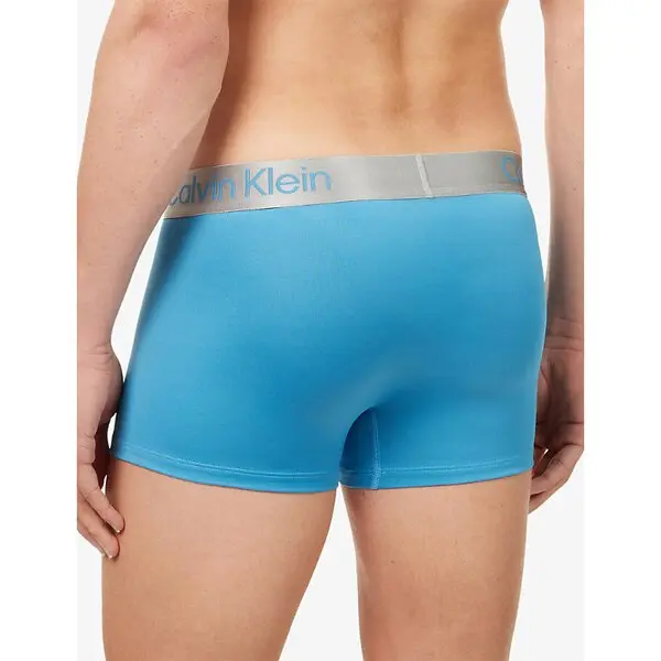 Calvin Klein Micro-stretch Pack Of Three Jersey Trunks