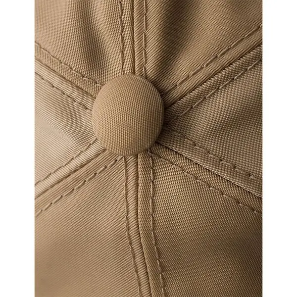 Prada Re-nylon Logo-plaque Baseball Cap - Brown