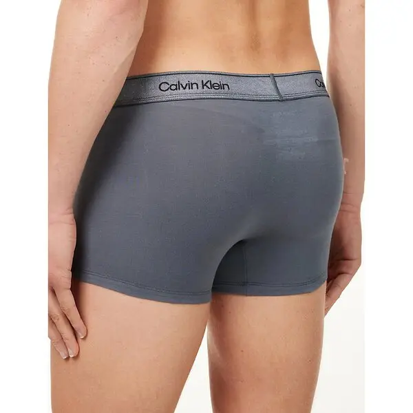 Calvin Klein Icon Pack Of Three Stretch-cotton Trunks