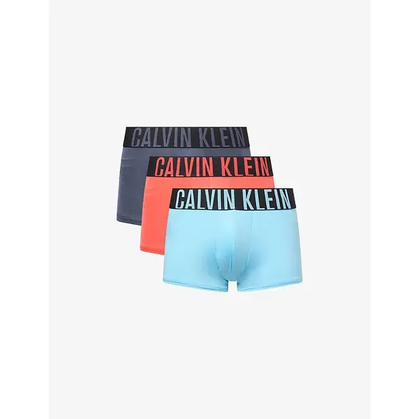 Calvin Klein Intense Power Pack Of Three Jersey Trunks