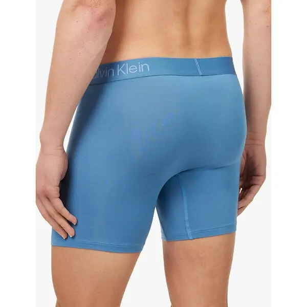 Calvin Klein Ultra Soft Pack Of Three Modal-jersey Boxer Briefs