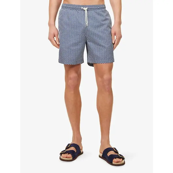 Orlebar Brown Mastiff Ii Modula Print Swim Shorts
