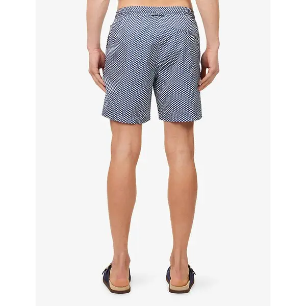 Orlebar Brown Mastiff Ii Modula Print Swim Shorts