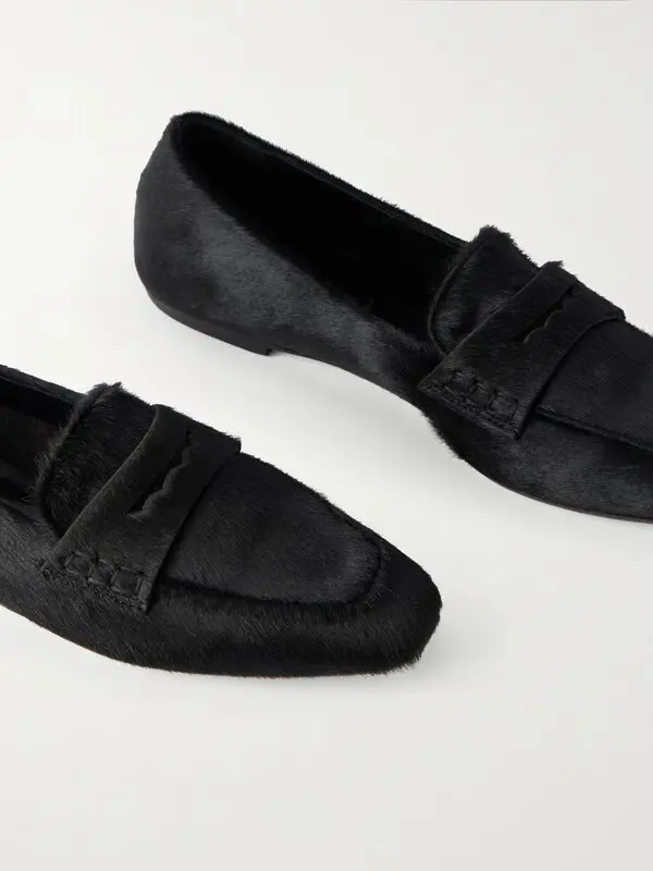 AeydĒ Alfie Pony Hair Loafers