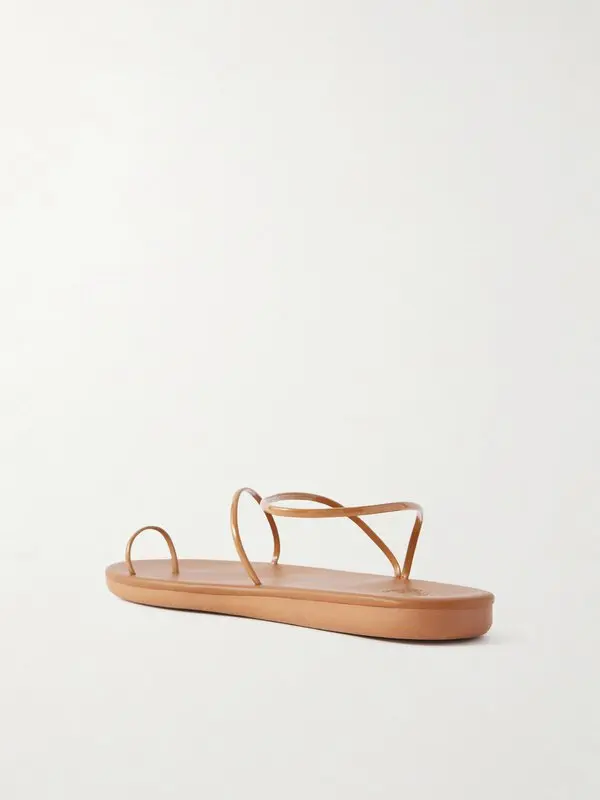ANCIENT GREEK SANDALS Kansiz Leather Sandals - Brown