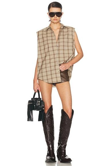 Acne Studios Sinora English Plaid Shirt