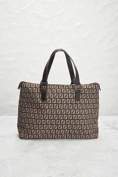 Fendi Zucchino Tote Bag
