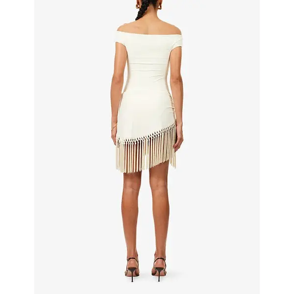 TALLER MARMO Mini Romy Off-shoulder Swimsuit