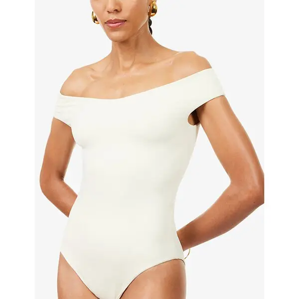TALLER MARMO Mini Romy Off-shoulder Swimsuit