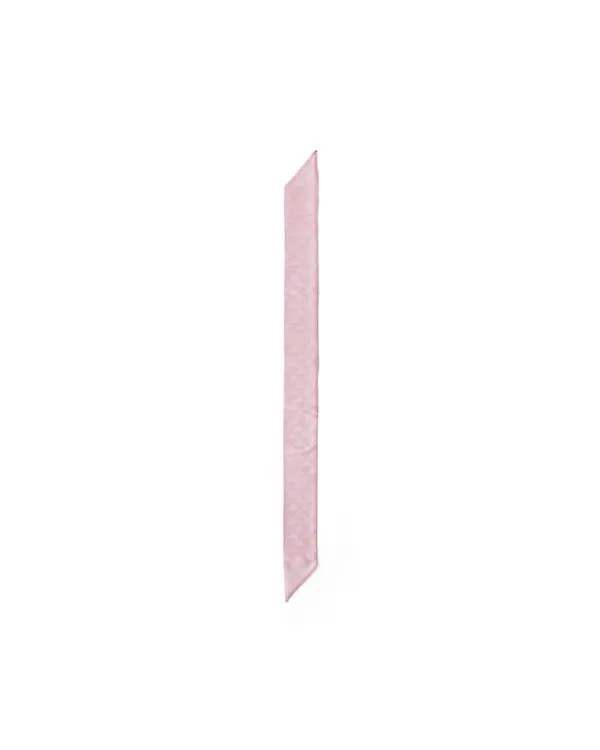 Prada Symbole Jacquard Silk Neck Tie - Alabaster White/white