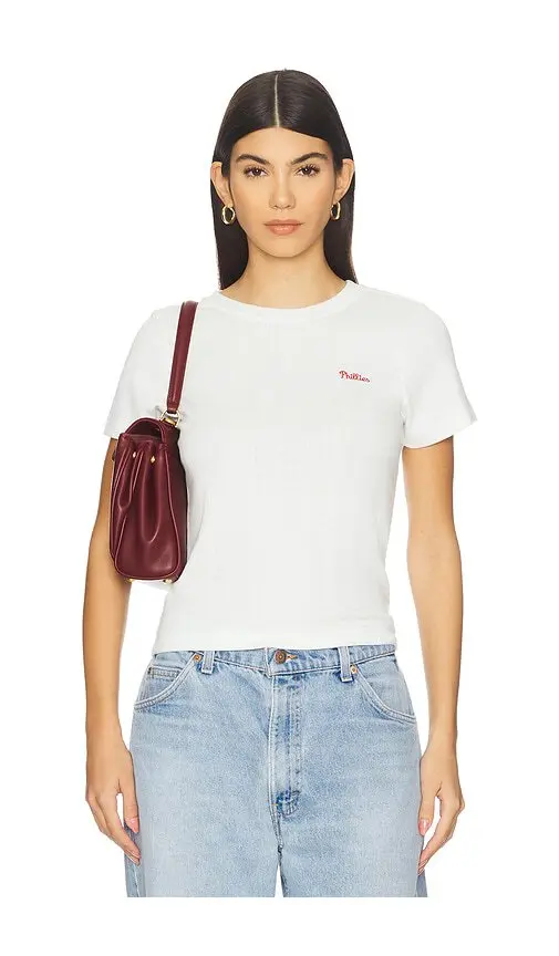 Terez X Revolve Phillies Pointelle Baby Tee