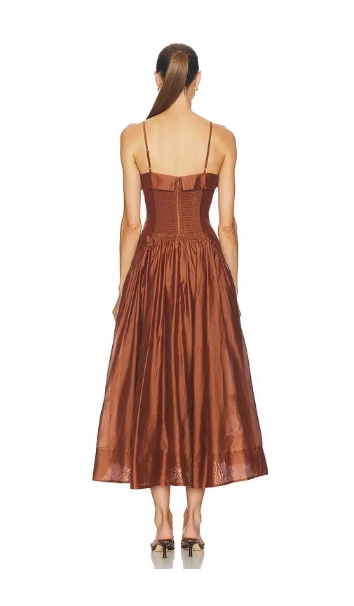 Astr The Label Ovina Dress - Brown
