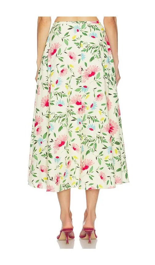 Astr The Label Myria Printed Skirt