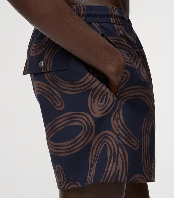 Loewe X Paula’s Ibiza Anagram Swim Shorts - Navy