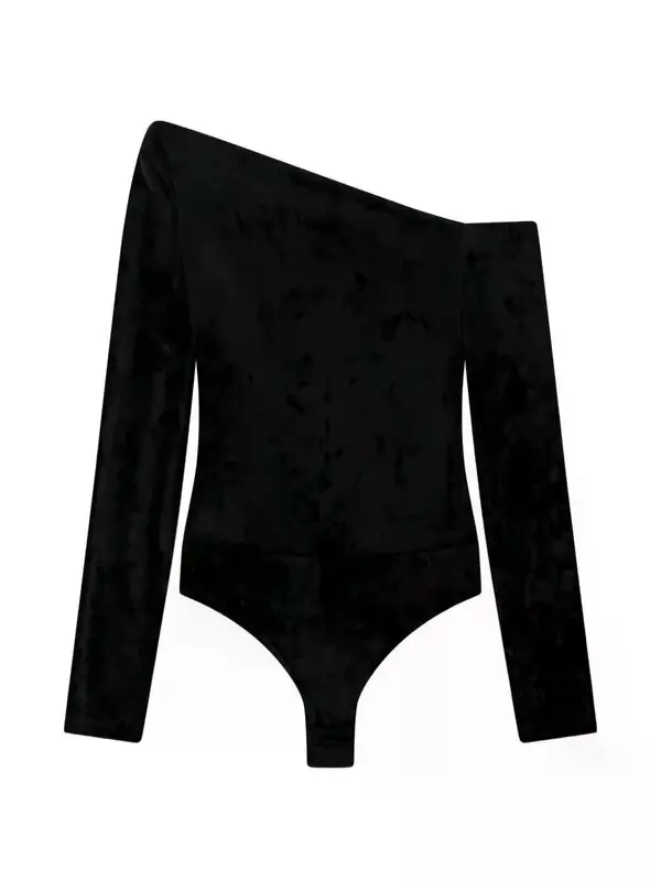 Guess One-shoulder Bodysuit - Purple