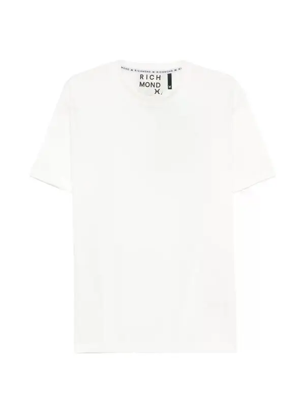 John Richmond Round-neck T-shirt - Neutrals