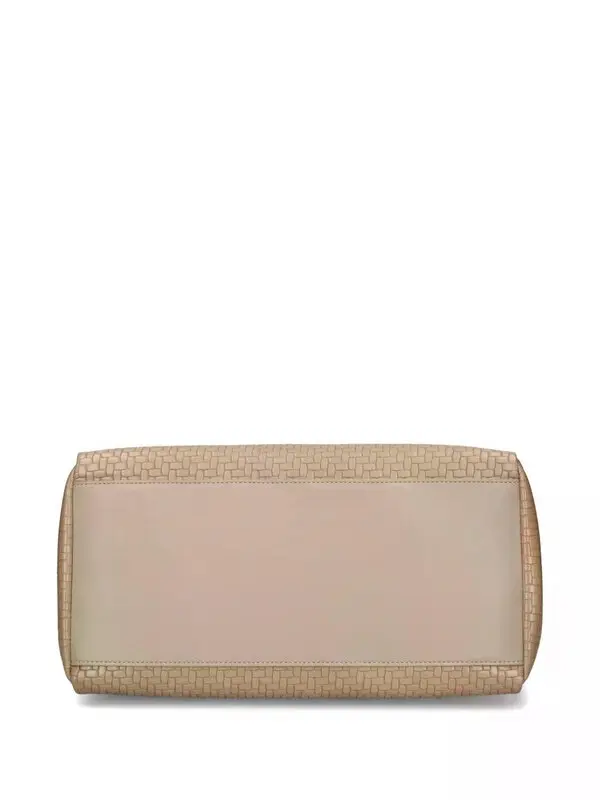 Armani Exchange Woven Logo Tote Bag