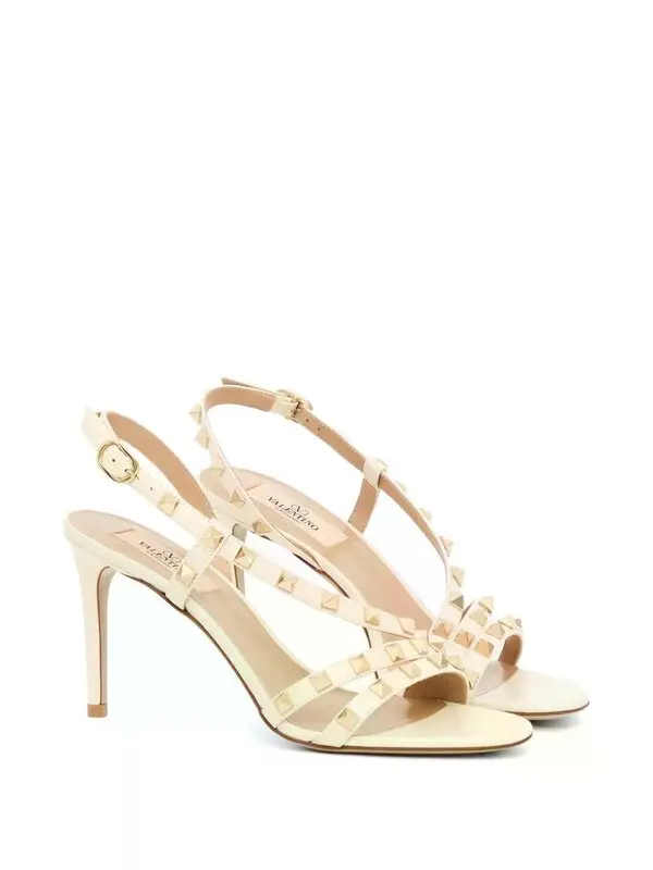 Valentino Garavani Rockstud Calfskin Sandals 85mm