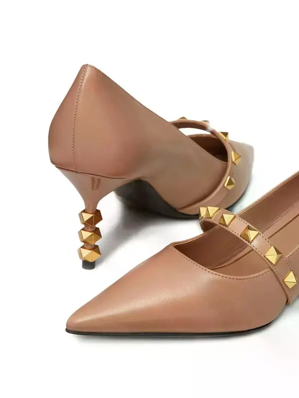 Valentino Garavani Rockstud Pumps With Sculptured Heel