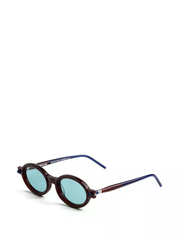 KUBORAUM P6 Oval-frame Sunglasses