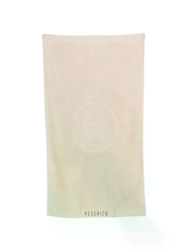Peserico Logo-embroidered Towel - Neutrals