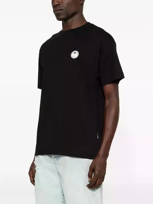 Palm Angels Logo-patch T-shirt