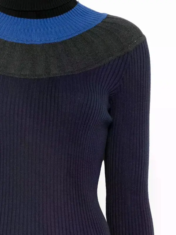 Giorgio Armani 2000s Ribbed Roll-neck Sweater
