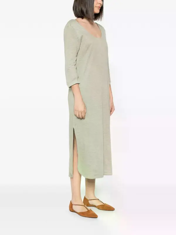 Max & Moi Ravie Long-sleeve Midi Dress