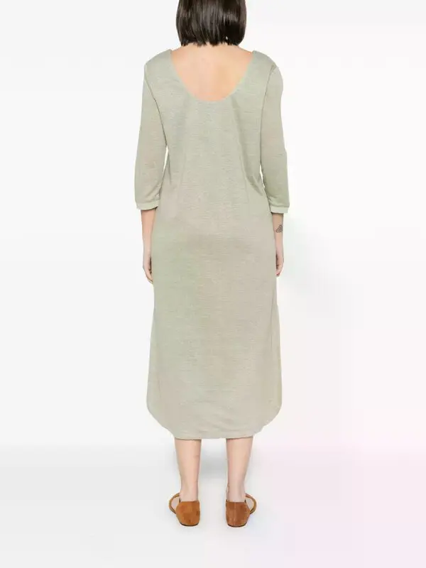 Max & Moi Ravie Long-sleeve Midi Dress