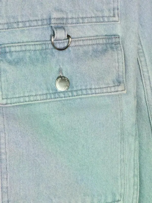 Maison Kitsuné Zip-up Denim Jacket