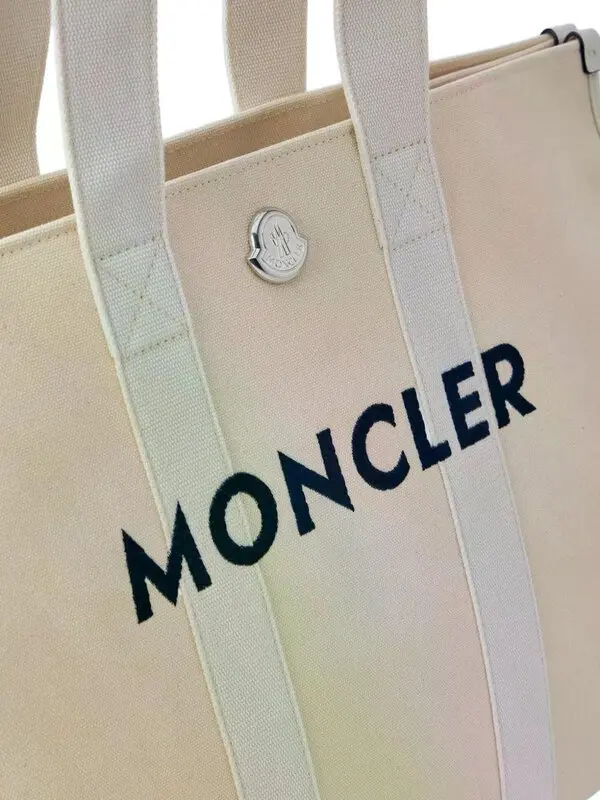 Moncler Logo Embroidered Tote Bag