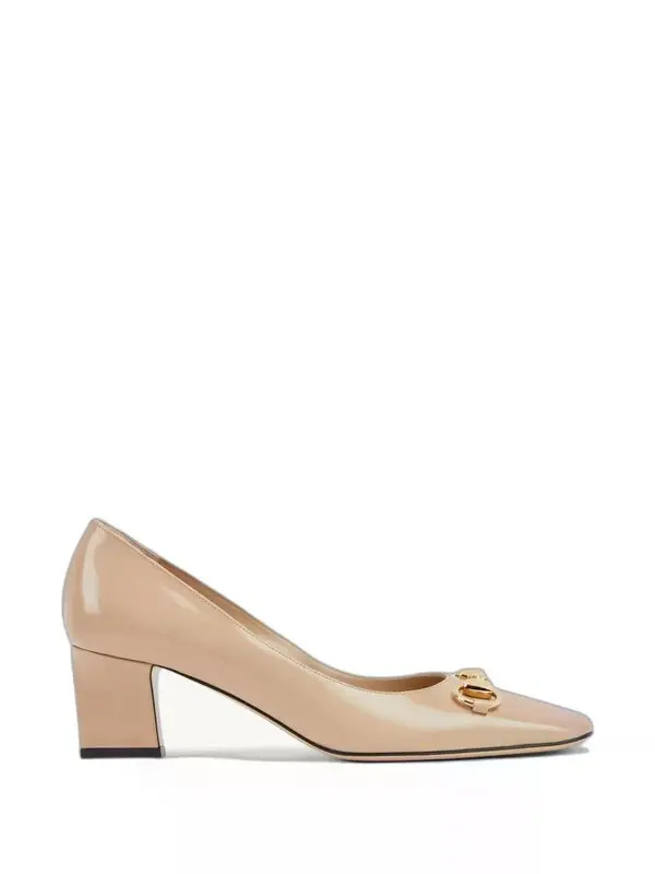 Gucci Horsebit Patent Leather Pumps