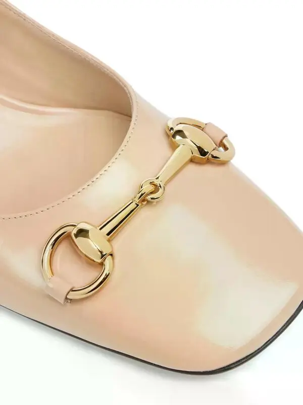 Gucci Horsebit Patent Leather Pumps