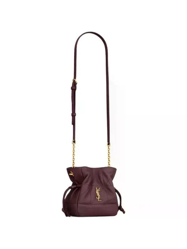 Saint Laurent Jamie Quilted Leather Shoulder Bag - Red